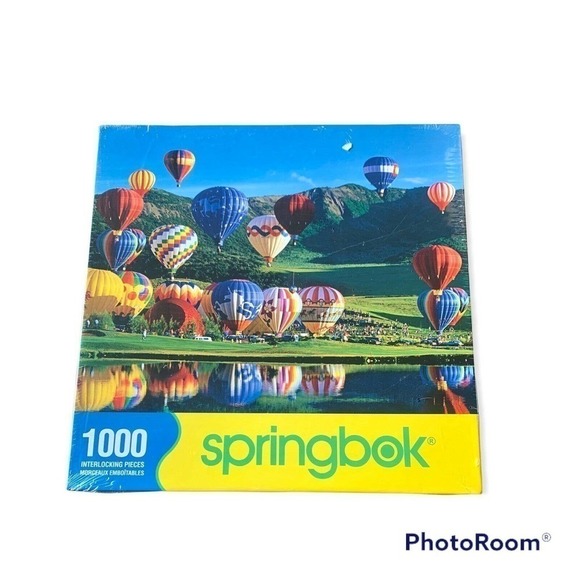 Springbok | Toys | Balloon Bonanza Springbok Puzzle Hot Air Balloons ...